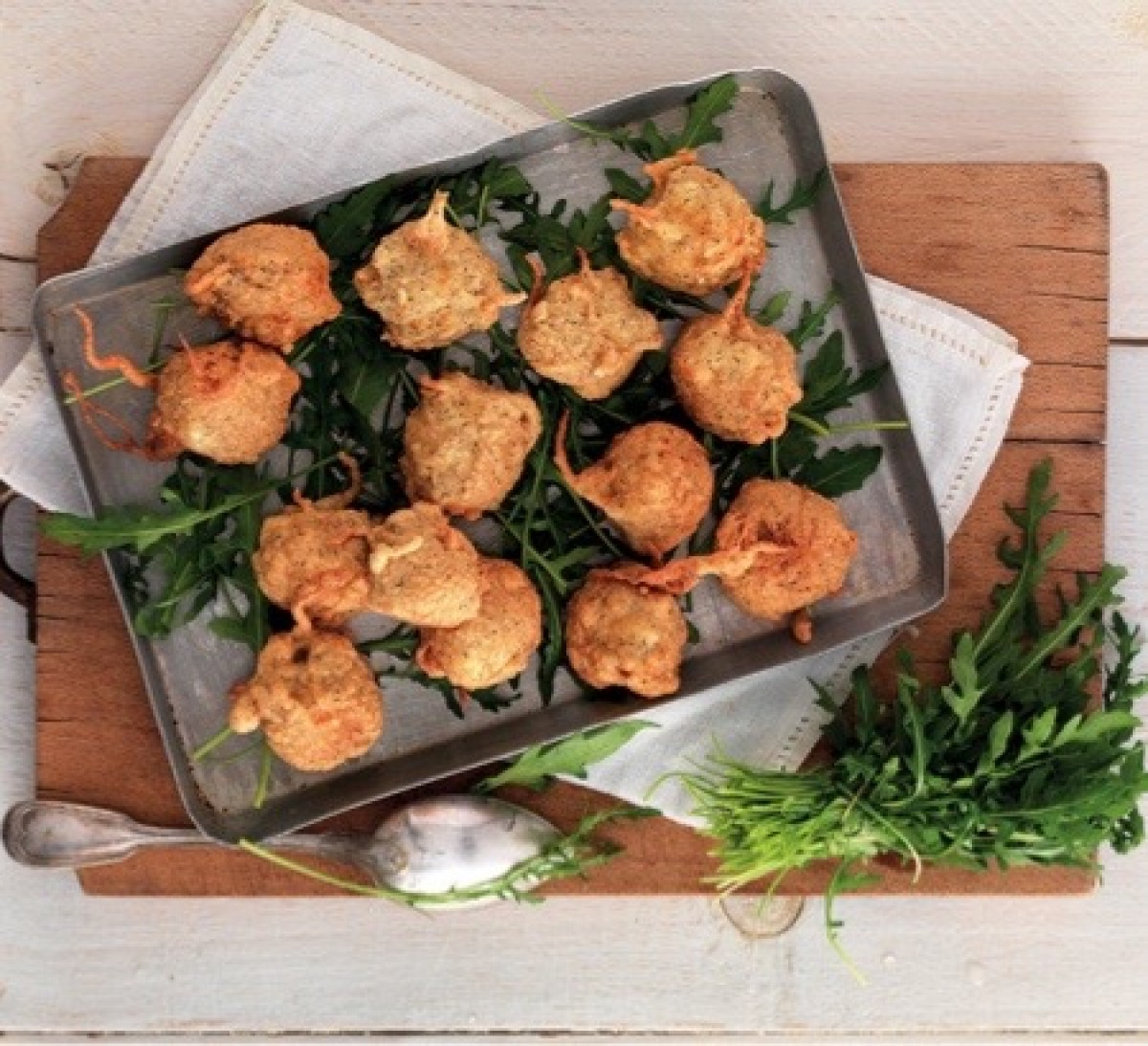 Cauliflower Fritters in Buckwheat Batter Recipe - La Cucina Italiana