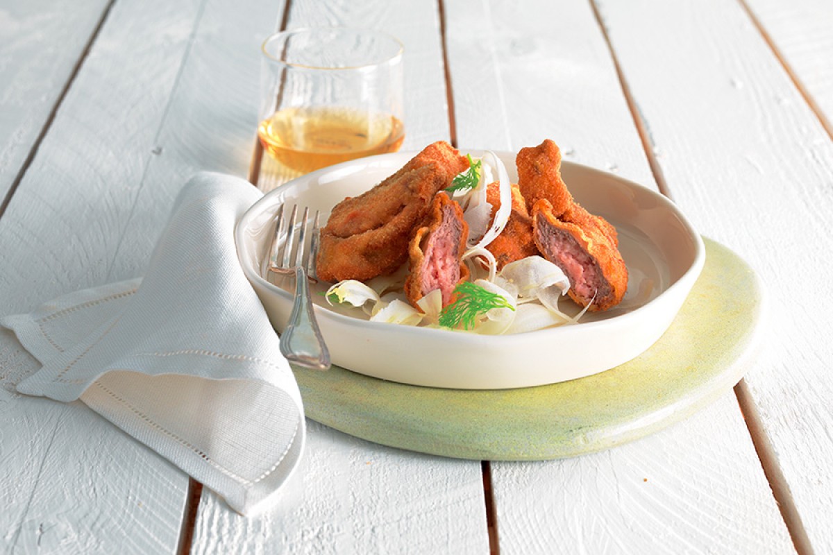 Stuffed Fried Lamb Chops Recipe - La Cucina Italiana