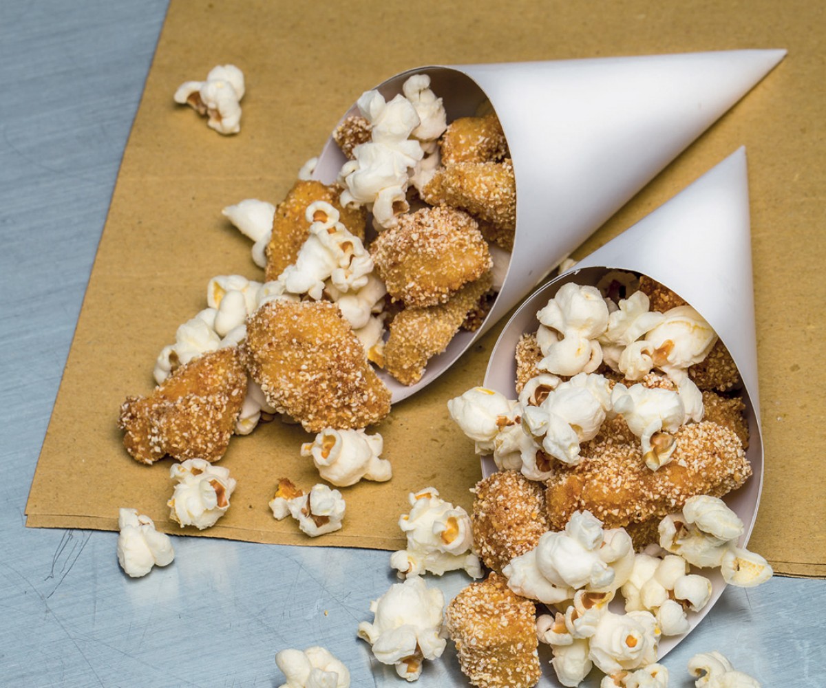 Fried Chicken and Popcorn Recipe - La Cucina Italiana