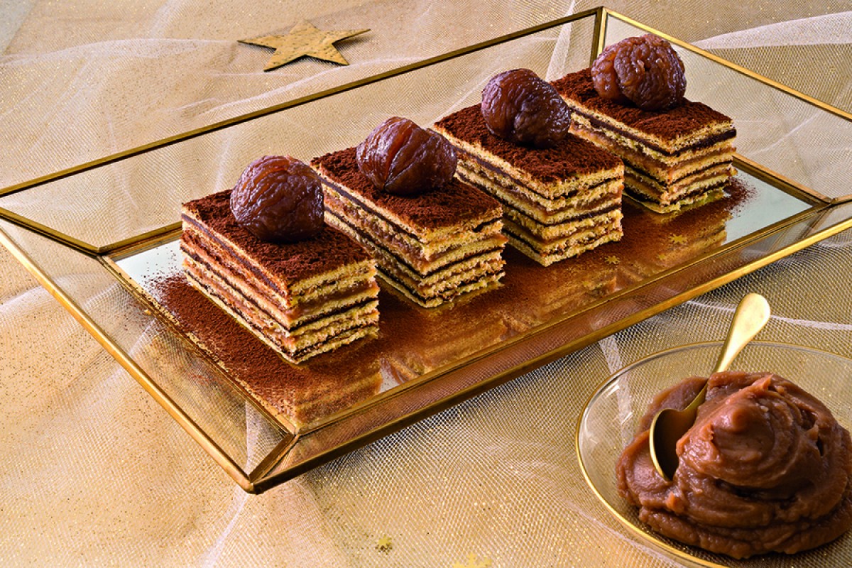 Chocolate Chestnut Millestrati Recipe - La Cucina Italiana