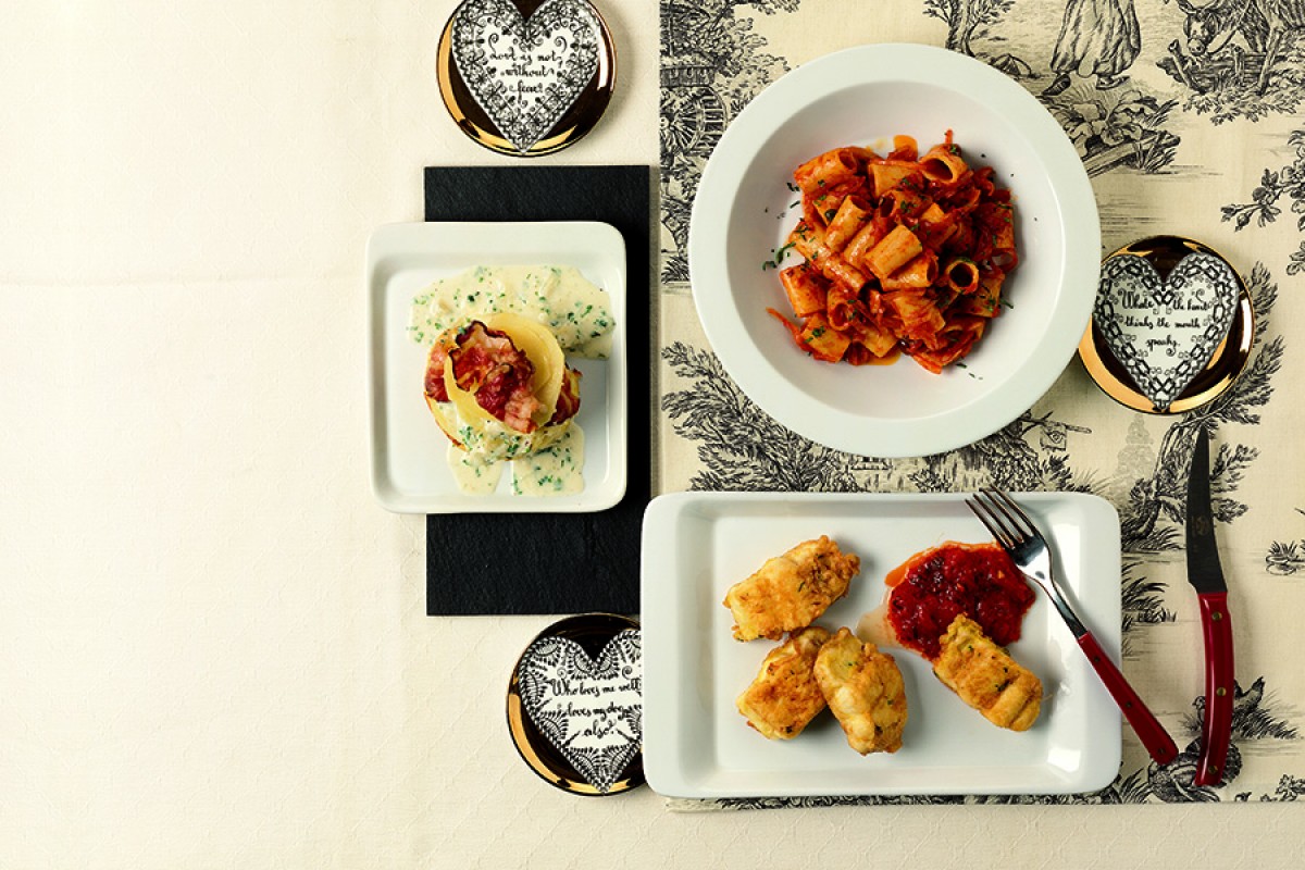 Pasta With Pantry Sauce Recipe - La Cucina Italiana