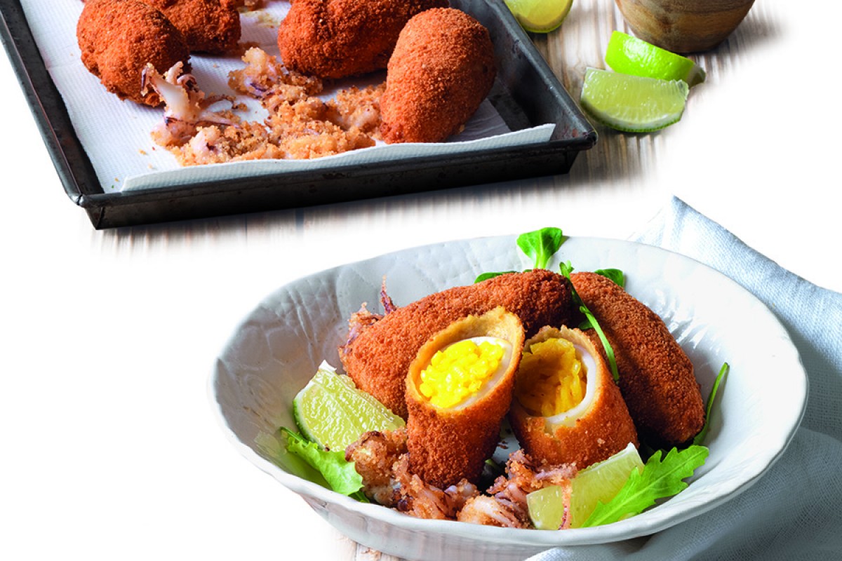 Squid "Arancini" Recipe - La Cucina Italiana