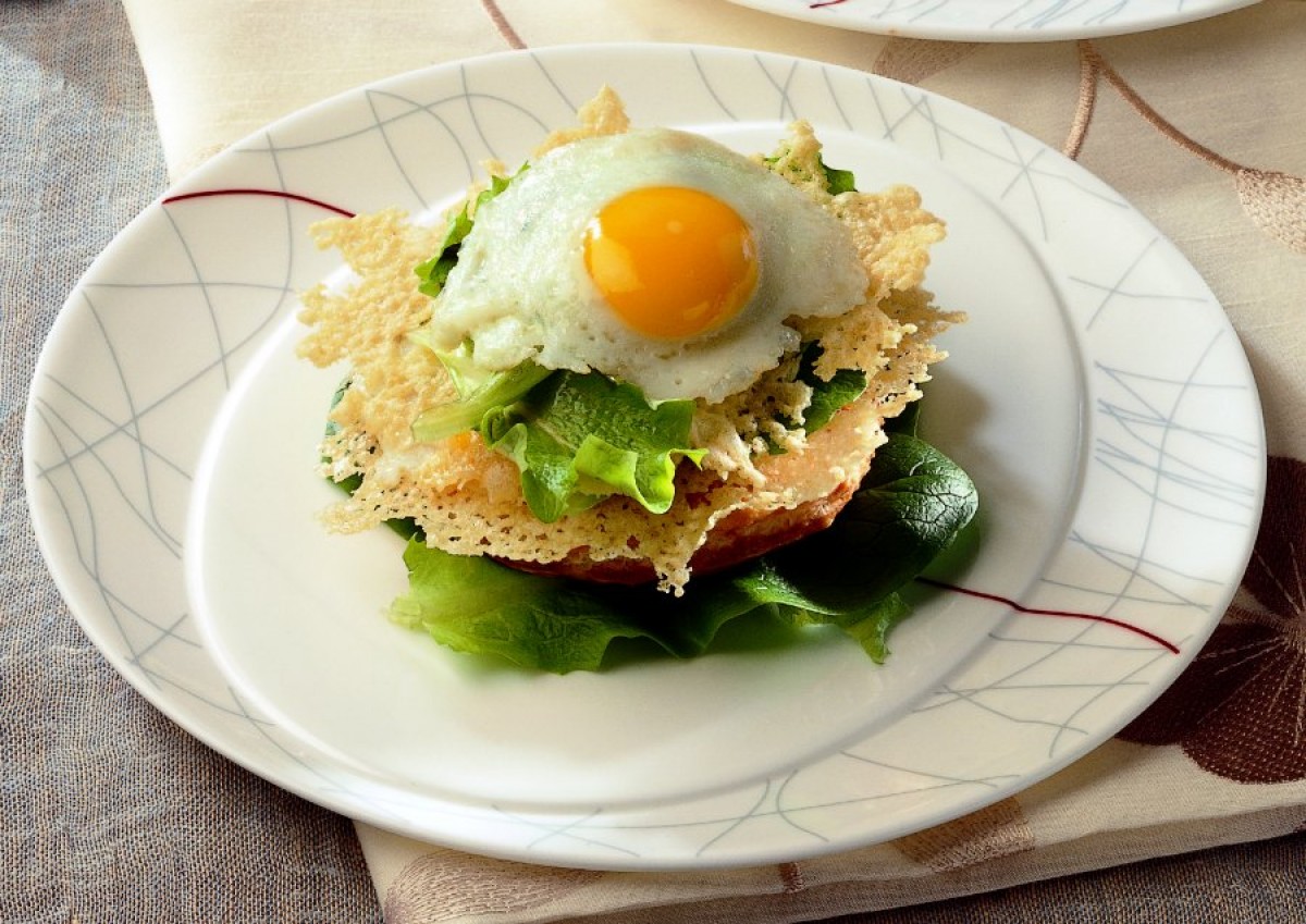 Almond and Egg Pasta Towers Recipe - La Cucina Italiana