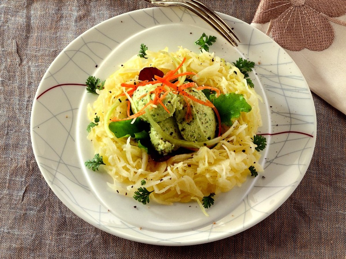 Cabbage with Goat's Cheese Recipe - La Cucina Italiana