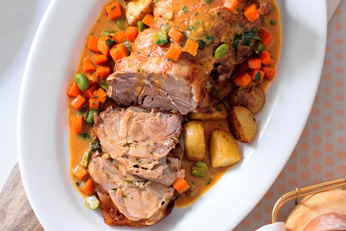 Roast Lamb Recipe - La Cucina Italiana