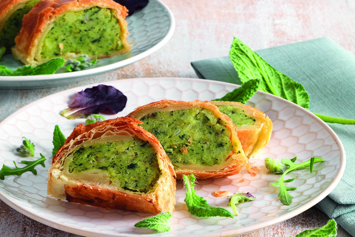 Borage and Potato Strudel Recipe - La Cucina Italiana