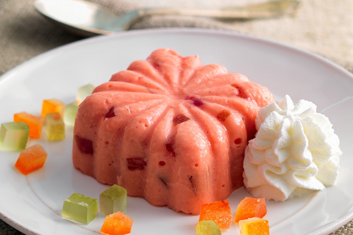 Custard With Alchermes and Candied Fruit Recipe - La Cucina Italiana