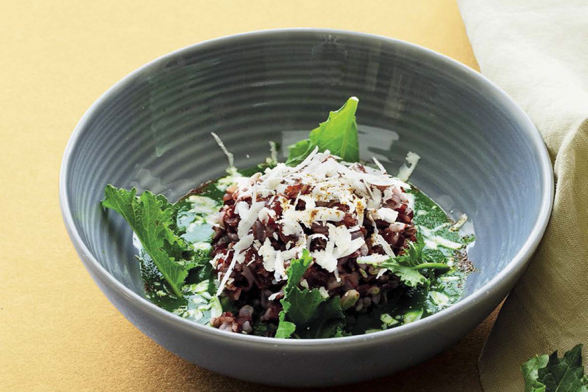 Red Rice with Broccoli Rabe and Ricotta Recipe - La Cucina Italiana