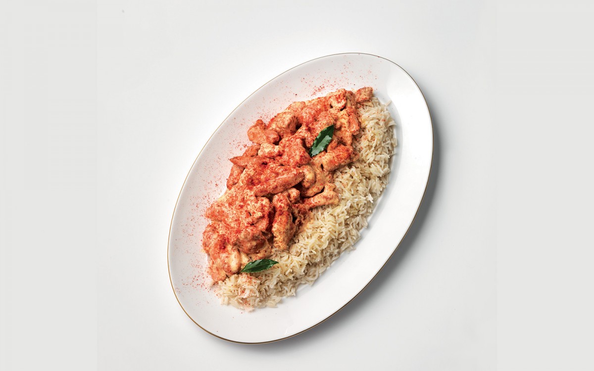 Spiced Chicken and Yogurt with Rice Recipe - La Cucina Italiana