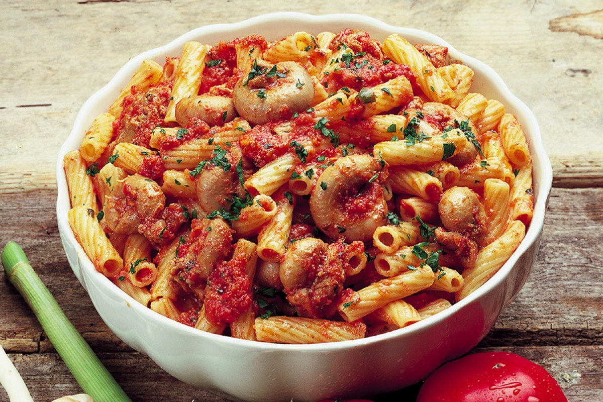 Rigatoni con la Pagliata Recipe - La Cucina Italiana