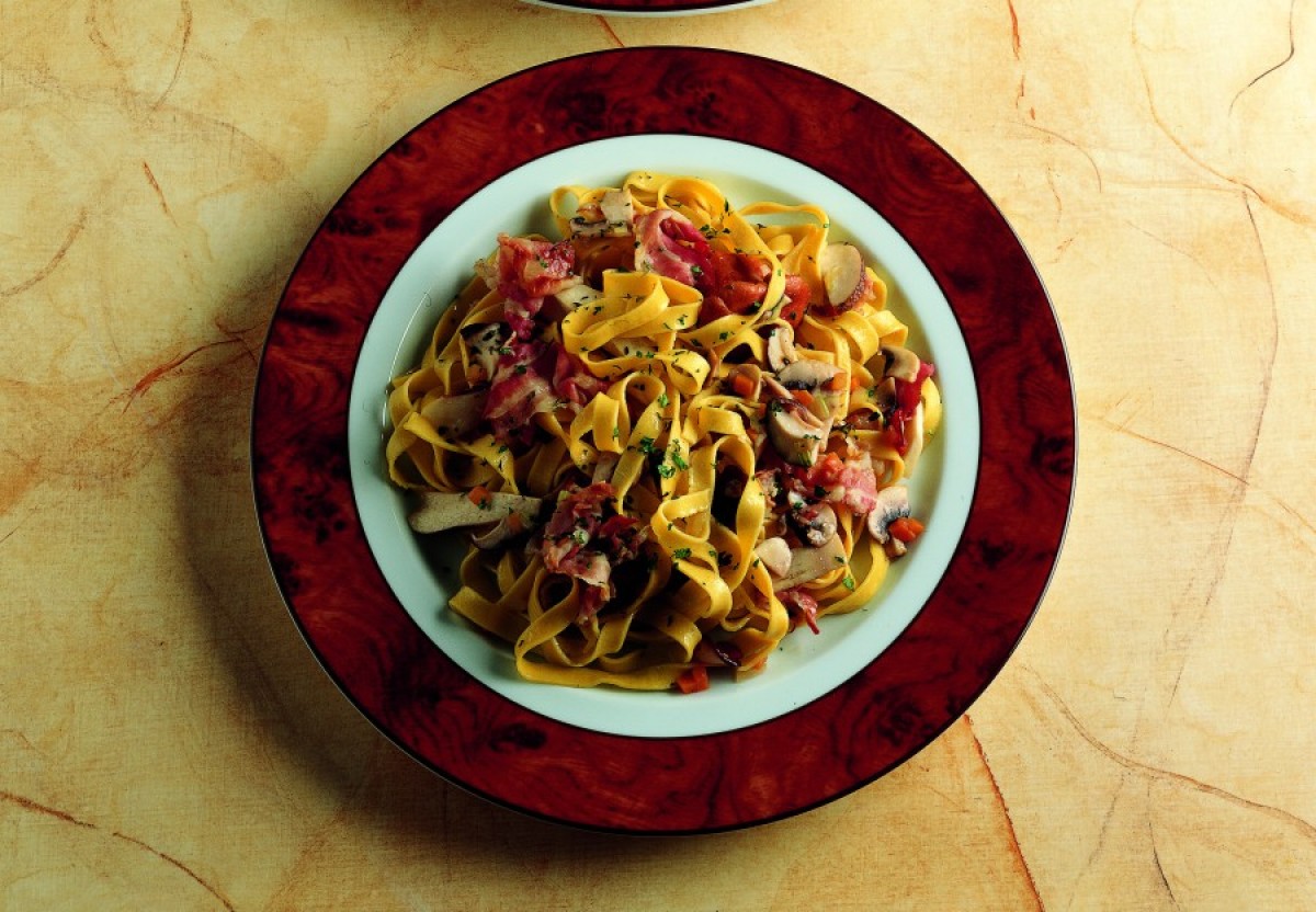 Tagliatelle Saporitissime (Incredibly Delicious Tagliatelle) Recipe ...