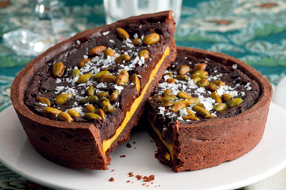 Pumpkin, Chocolate and Salt Pie Recipe - La Cucina Italiana