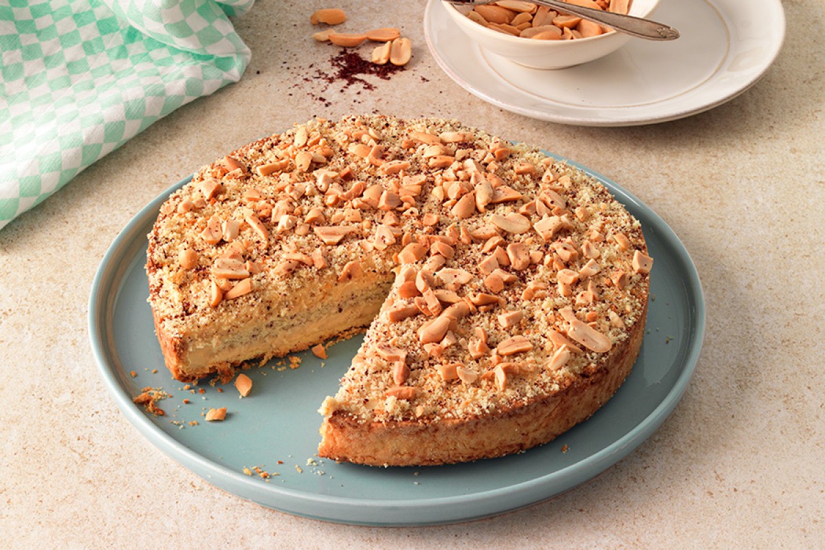 Peanut Butter and Sumac Pie Recipe - La Cucina Italiana