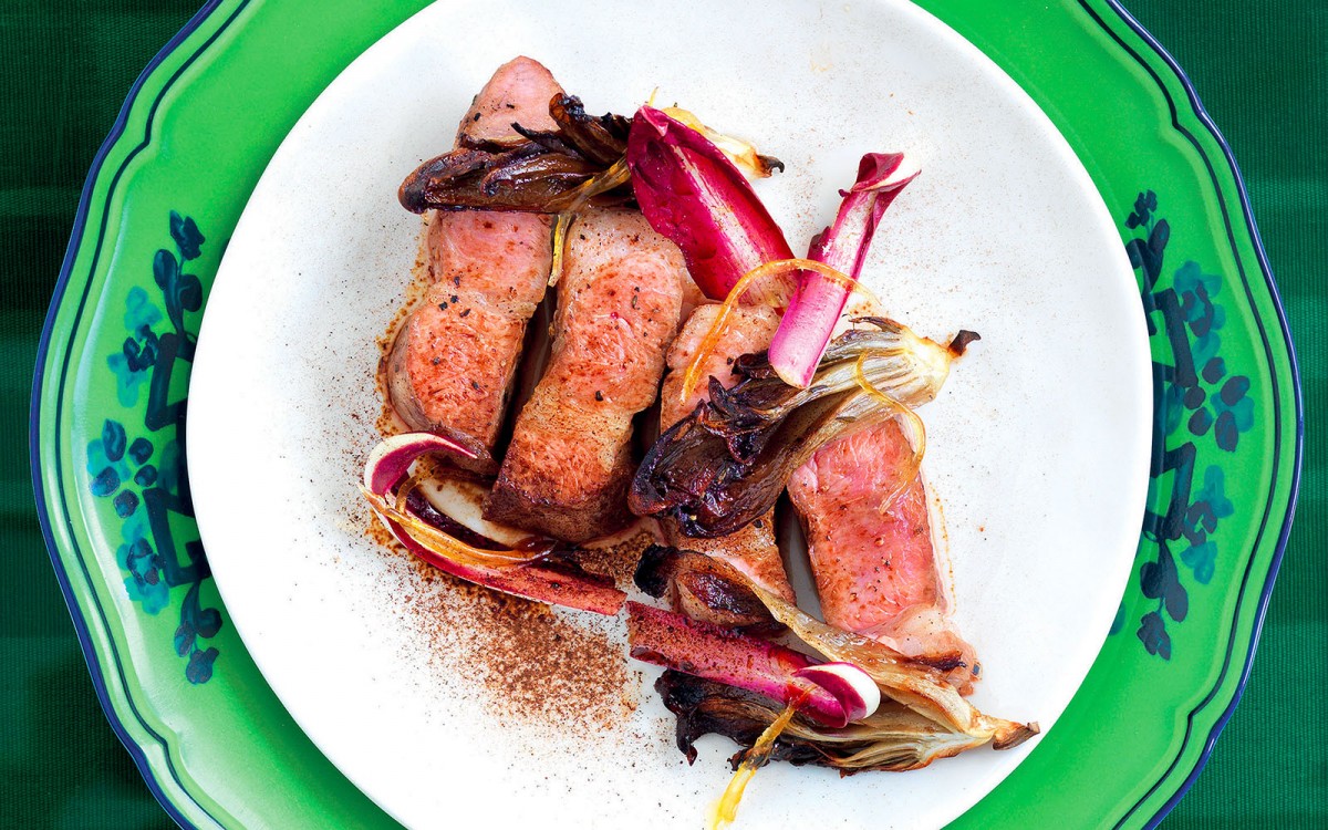 Coppa with Radicchio, Lemon and Licorice Recipe - La Cucina Italiana