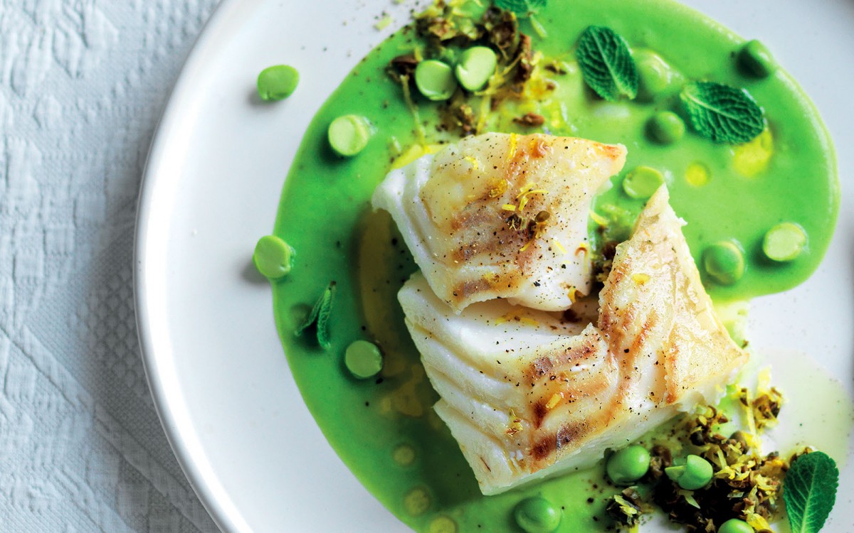 Codfish and Peas Recipe - La Cucina Italiana