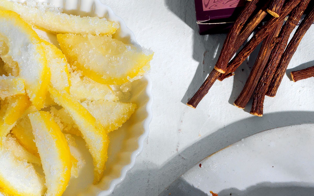 Frozen Sugared Citron Peel Recipe - La Cucina Italiana