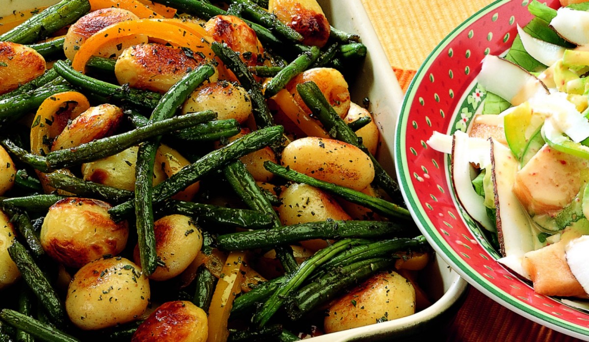 Mixed Vegetable with Baby Potatoes Recipe - La Cucina Italiana