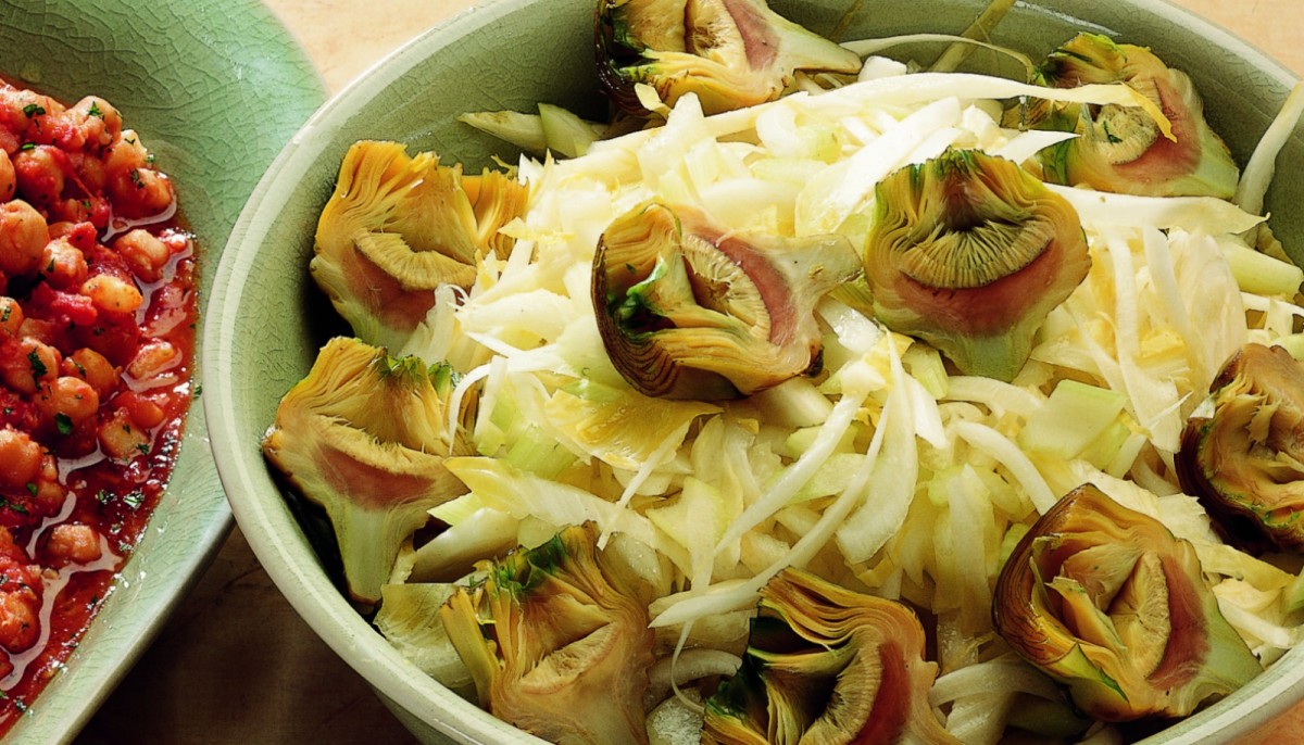 Seasonal Salad with Belgian Endive and Artichokes Recipe - La Cucina ...