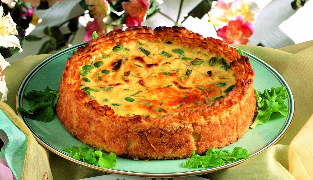 Potato and Cheese Flan Recipe - La Cucina Italiana