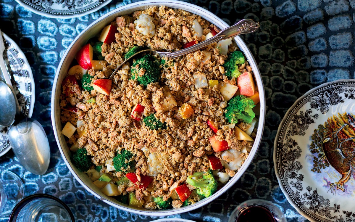 Vegetable Crumble with Coconut Recipe - La Cucina Italiana