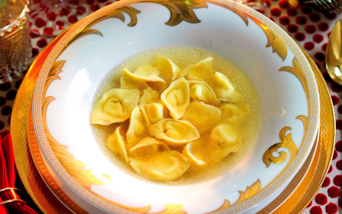 Castelmagno Cappelletti in Broth Recipe - La Cucina Italiana