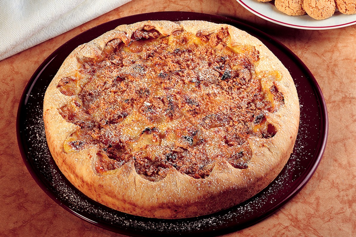 Apple Crepe Tart Recipe - La Cucina Italiana