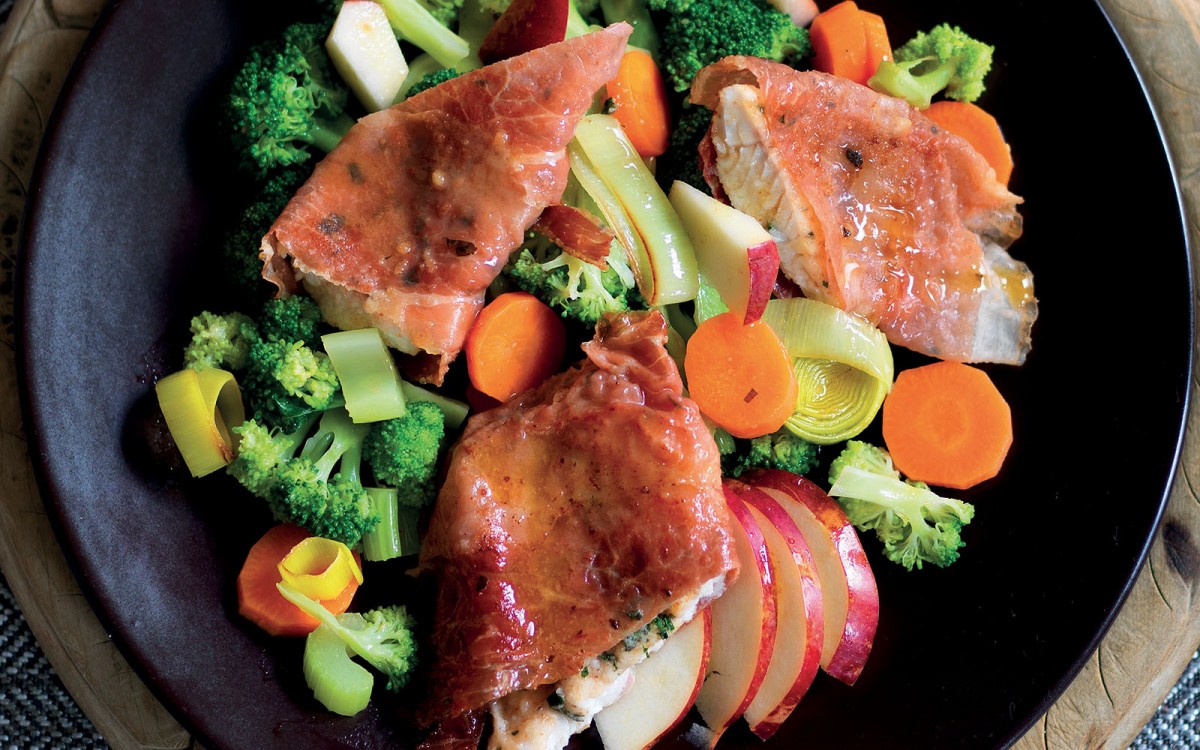 Arctic Char Fillets in Speck Recipe - La Cucina Italiana