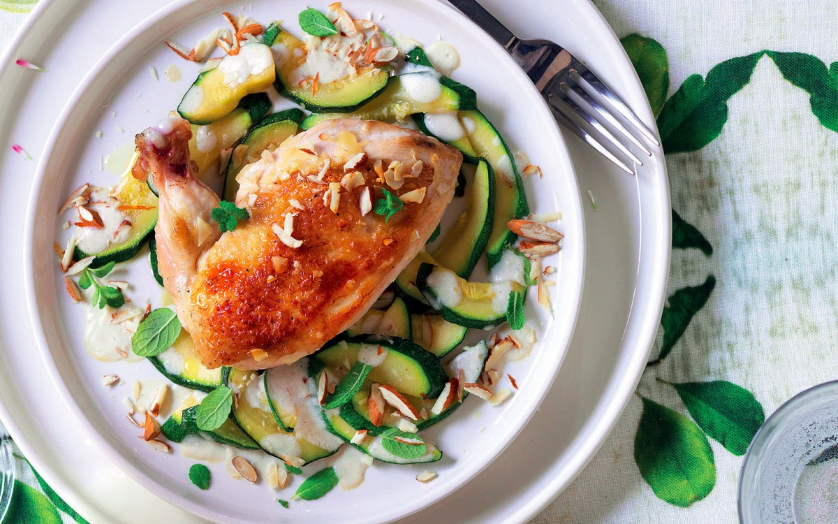 Chicken with Almonds Recipe - La Cucina Italiana