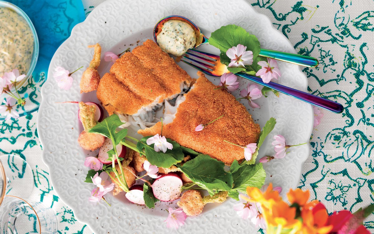 Fried Atlantic Cod Recipe - La Cucina Italiana