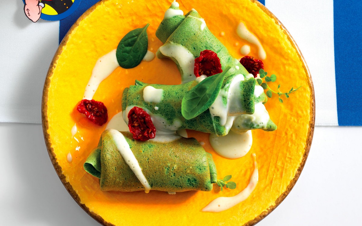 Crespelle Pancakes Recipe - La Cucina Italiana