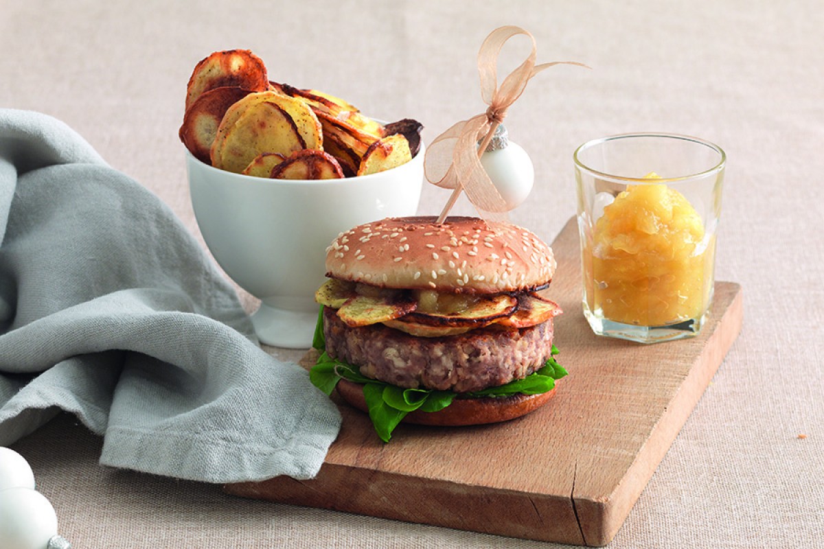 Christmas Burger Recipe - La Cucina Italiana