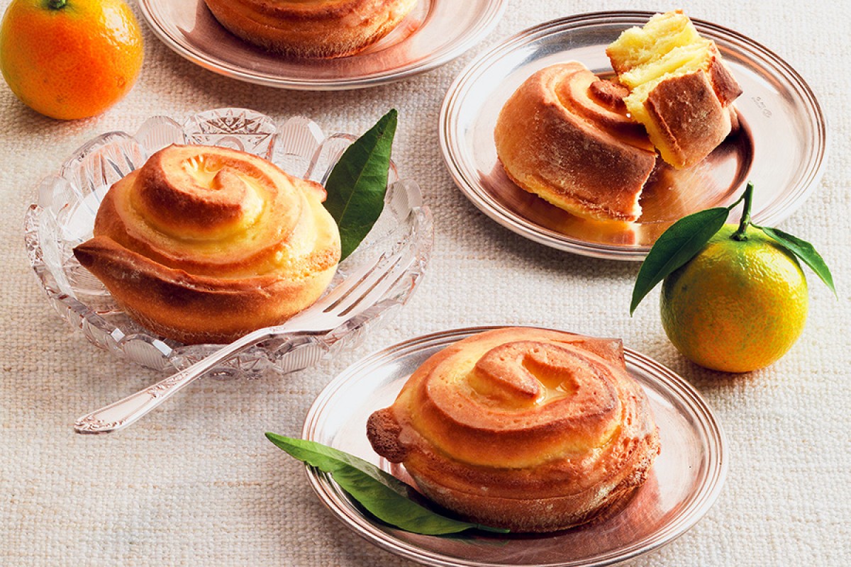 Mandarin-Scented Snail Pastries Recipe - La Cucina Italiana