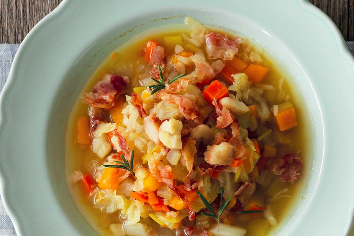 Minestrone with Chestnuts and Pancetta Recipe - La Cucina Italiana