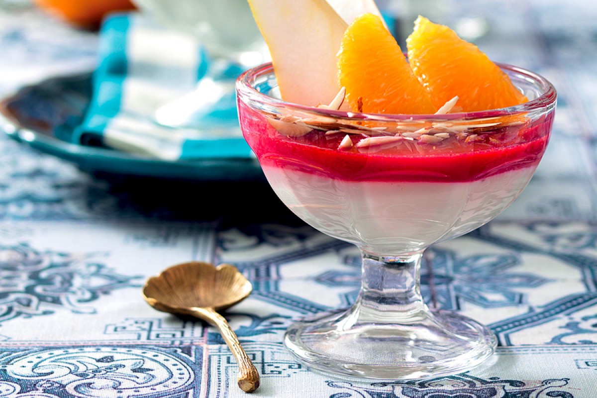 Pomegranate “Panna Cotta” Recipe - La Cucina Italiana