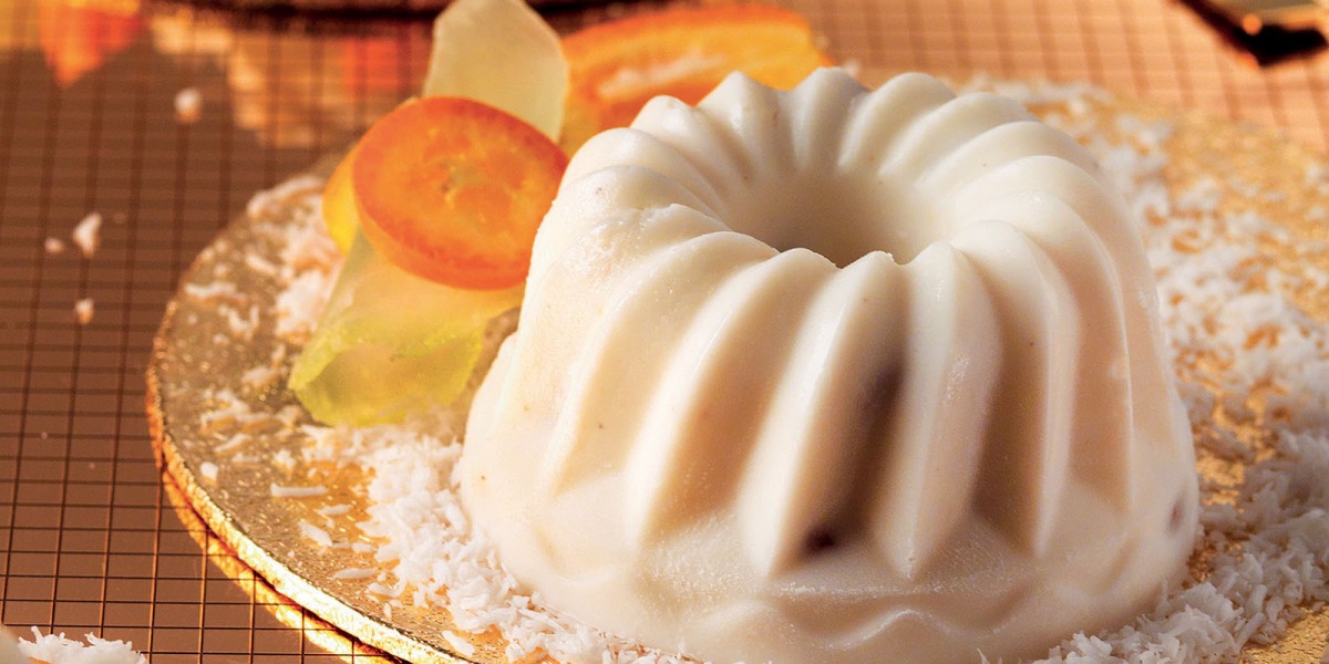 Rice Custard with Raisins and Citron Recipe - La Cucina Italiana