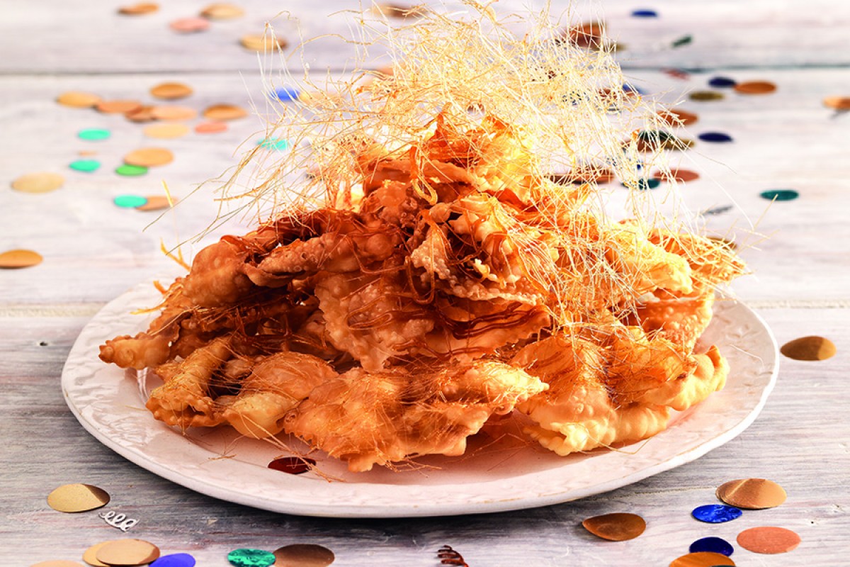 Marsala Flakes with Spun Caramel Recipe - La Cucina Italiana