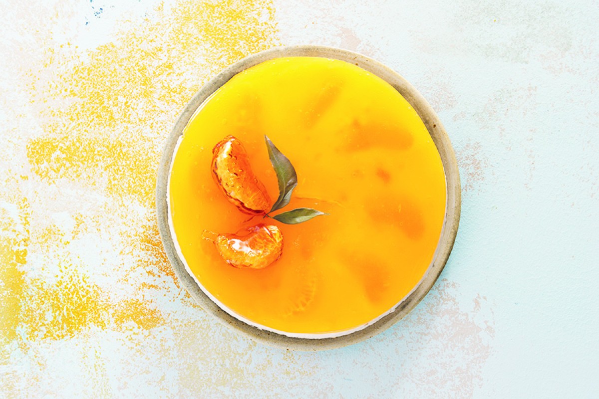 Tangerine Cheesecake Recipe - La Cucina Italiana