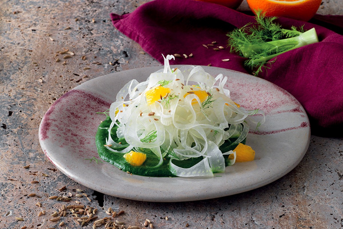 Fennel with Chicory Sauce Recipe - La Cucina Italiana