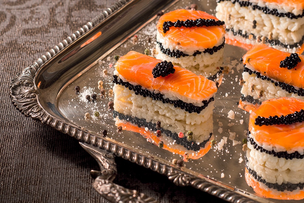 Rice and Salmon Timbales Recipe - La Cucina Italiana