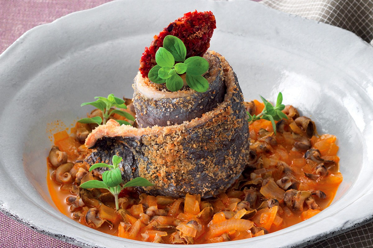 Scabbard Fish with Sea Snail Sauce Recipe - La Cucina Italiana