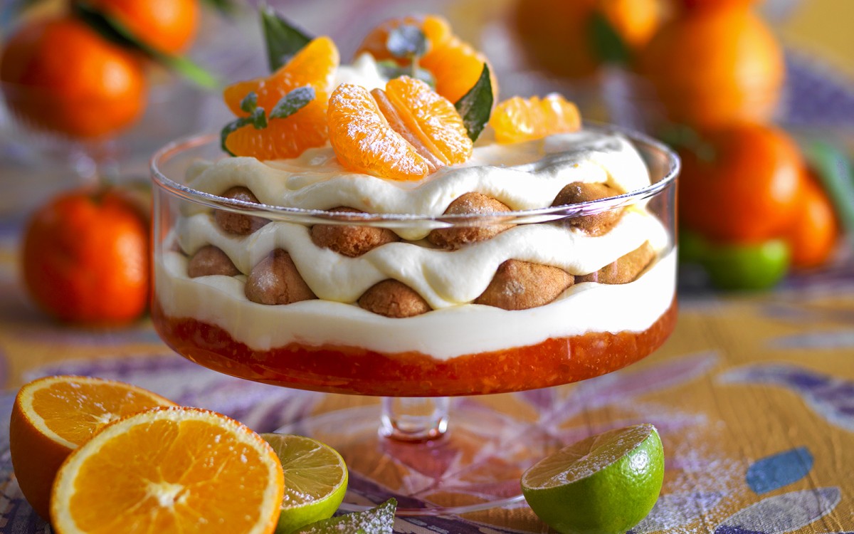 Citrus Fruit Tiramisu Recipe - La Cucina Italiana