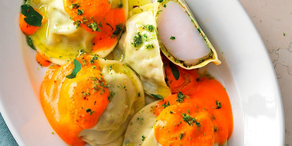 Scallop Ravioli With Tomato Sauce Recipe - La Cucina Italiana